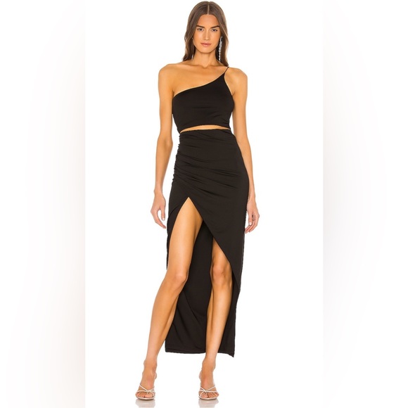 REVOLVE | Other | Revolve Midi Maxi Skirt Set In Black | Poshmark